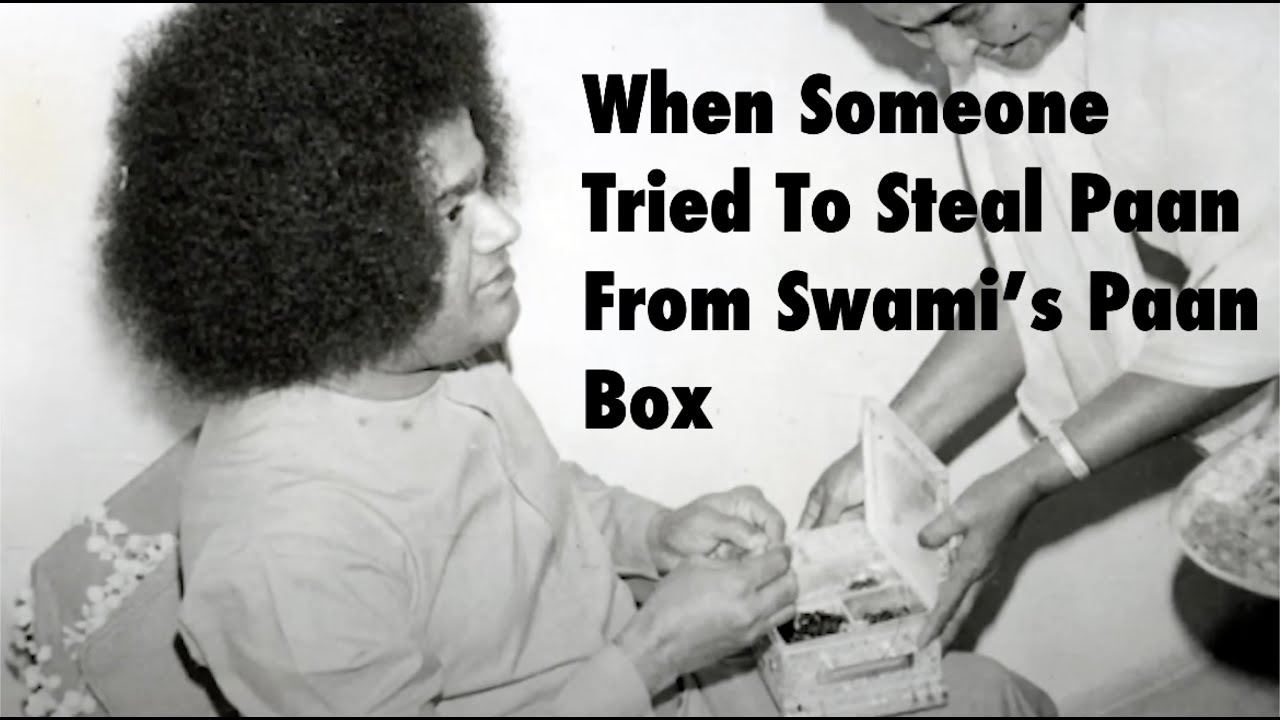 When Someone Tried To Steal Paan From Swami's Paan Box | Experience By ...