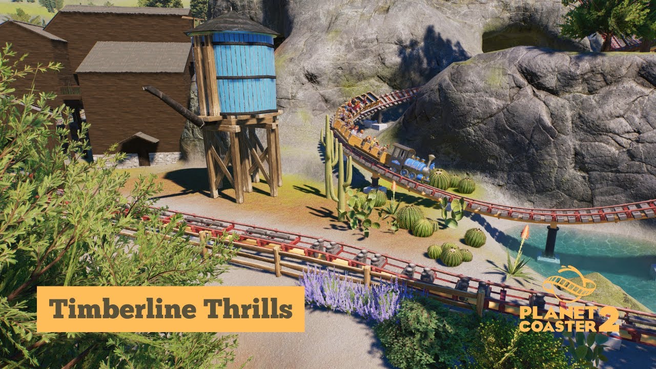 Timberline Thrills EP1: Western-Themed Mine Train Coaster Begins ...