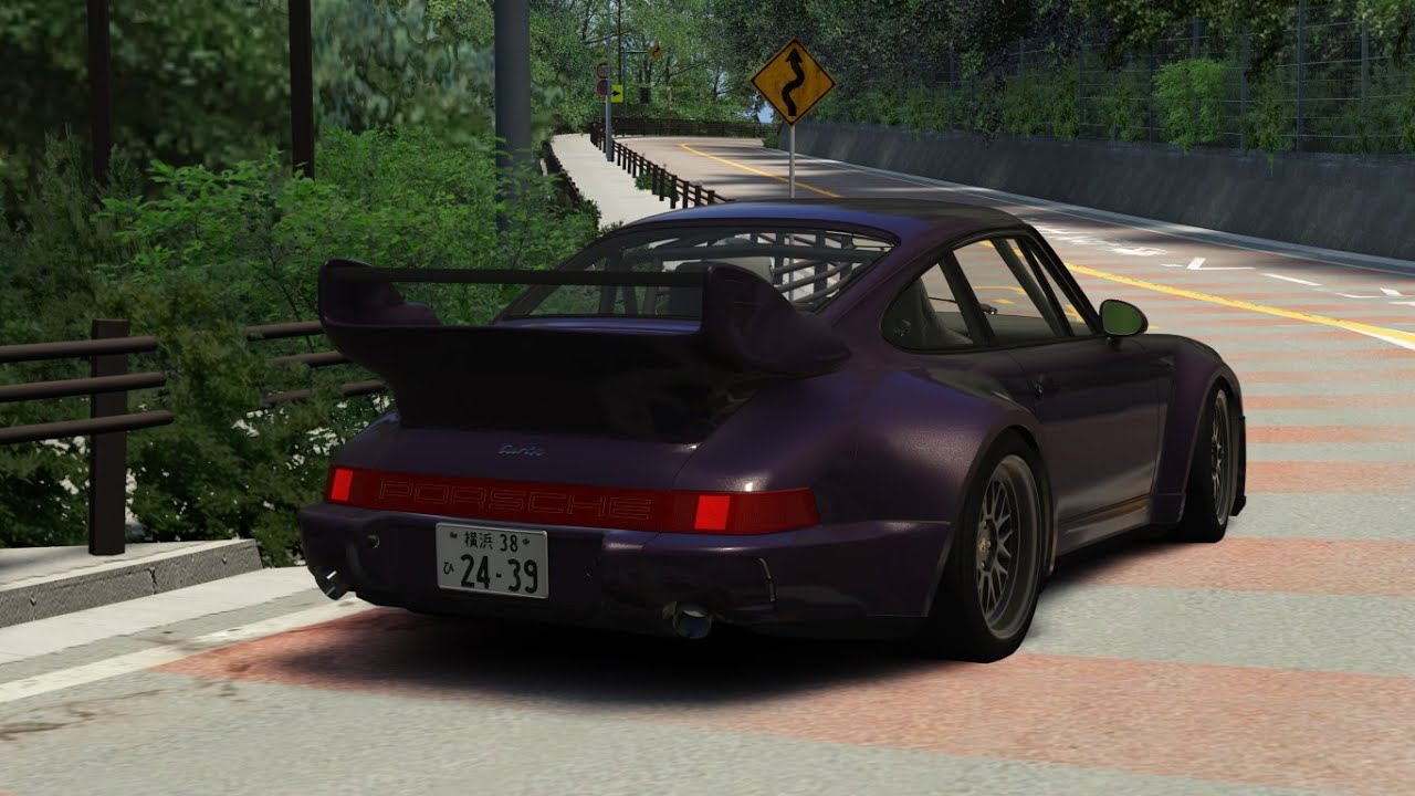 Porsche 964 RWB | Sunday Drive | Mountain Touge | Assetto Corsa ...