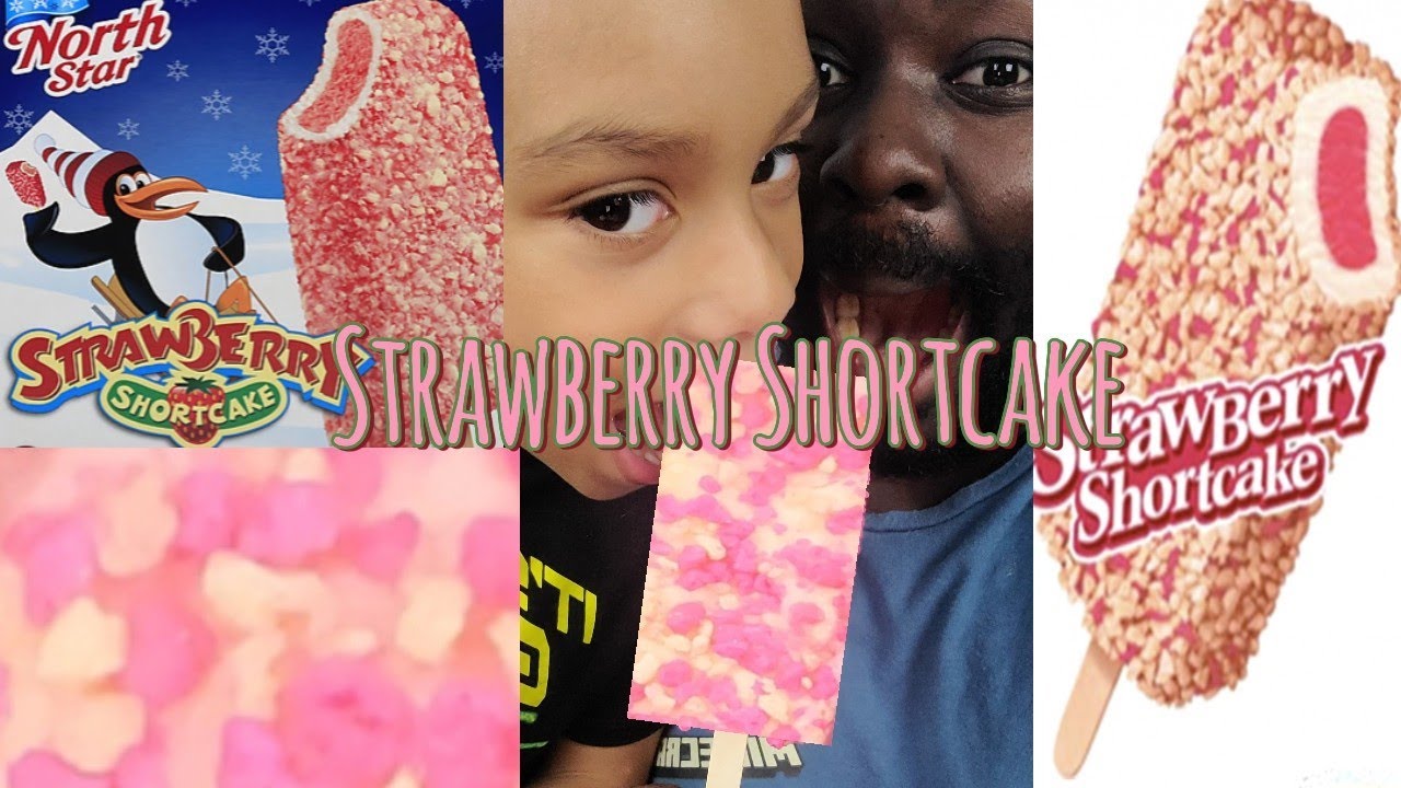 Trying North Star Strawberry Short Cake - YouTube