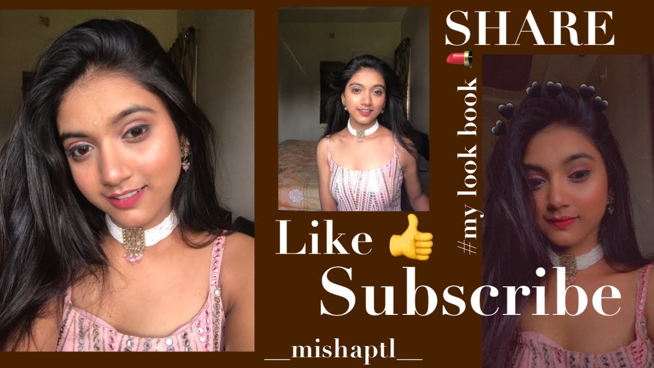 Easy makeup tutorial for beginners 💄💄💄#my look book 📚 #itsme #mishaptl ...