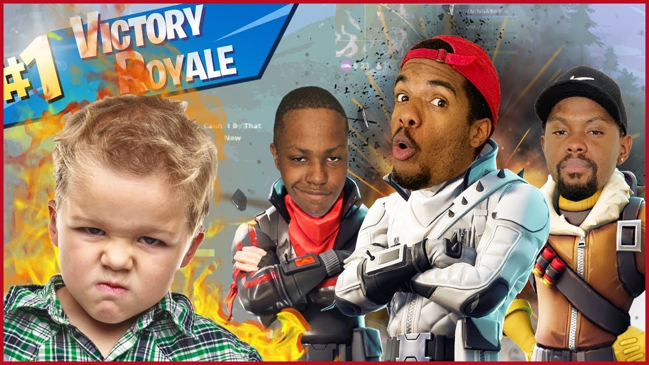 We Got CURSED OUT By A Little Kid In Fortnite - YouTube