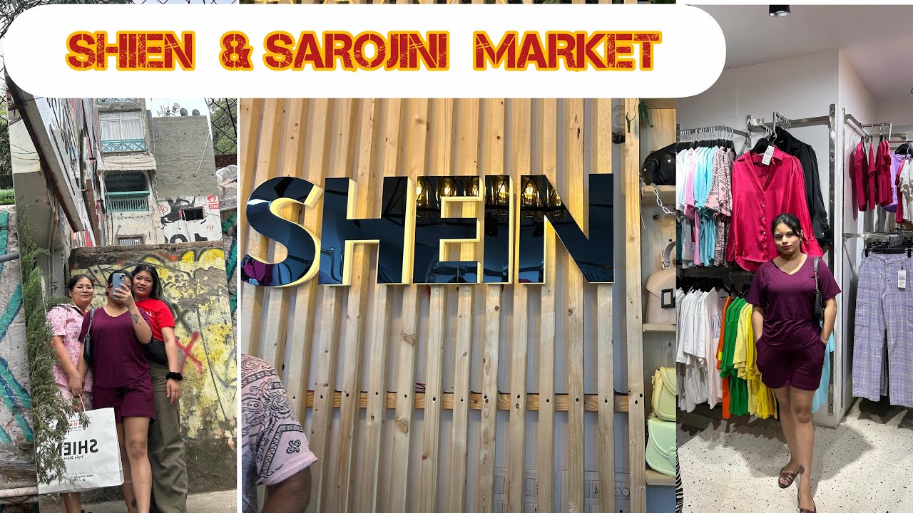 SHIEN& Sarojini market # SHIEN Hauz Khas village # saRojINiNaGARMARKET ...