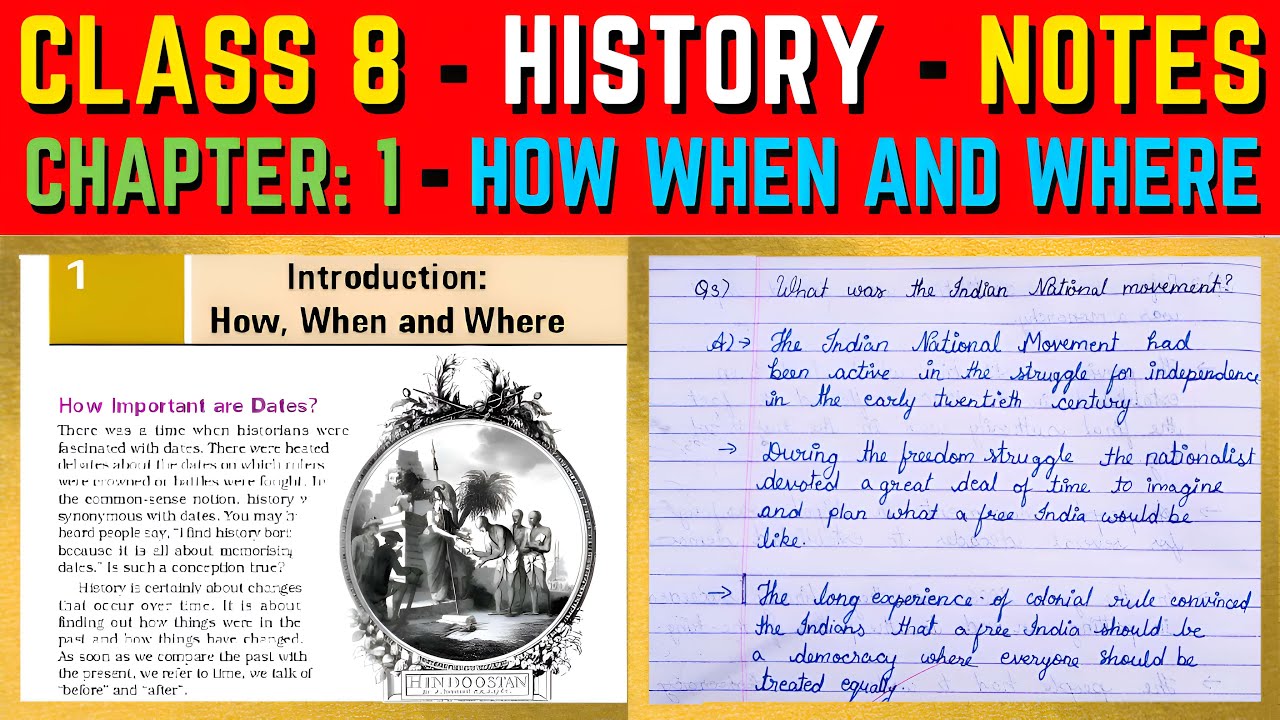How When And Where Class 8 History Chapter 1 NCERT CLASS NOTES how-when-and-where-class-8-history-chapter-1-ncert-class-notes