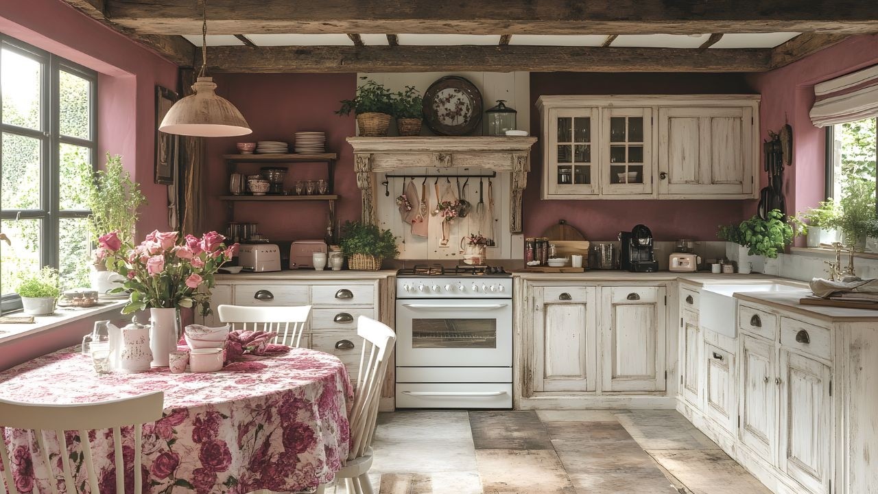 Cook in Style: Shabby Chic Farmhouse Kitchens That Feel Like a Dream ️ ...