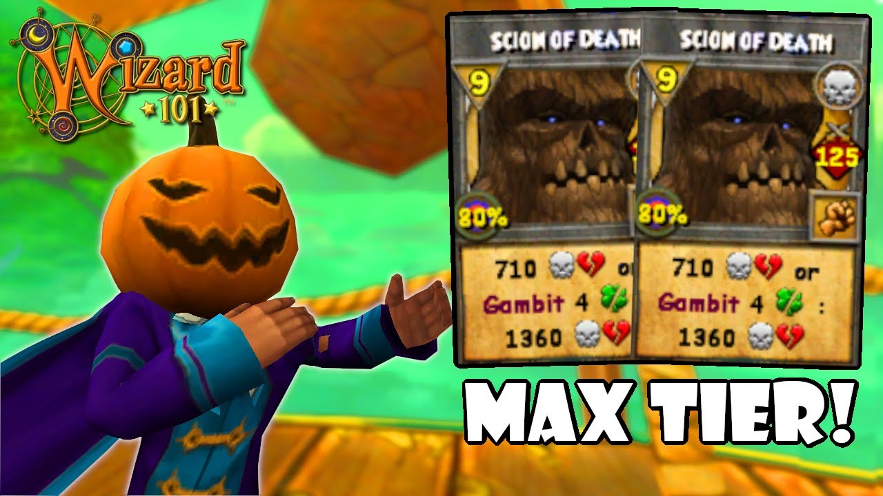 Wizard101 Death PvP: Making The BEST School Give Up With DEATH SCION ...