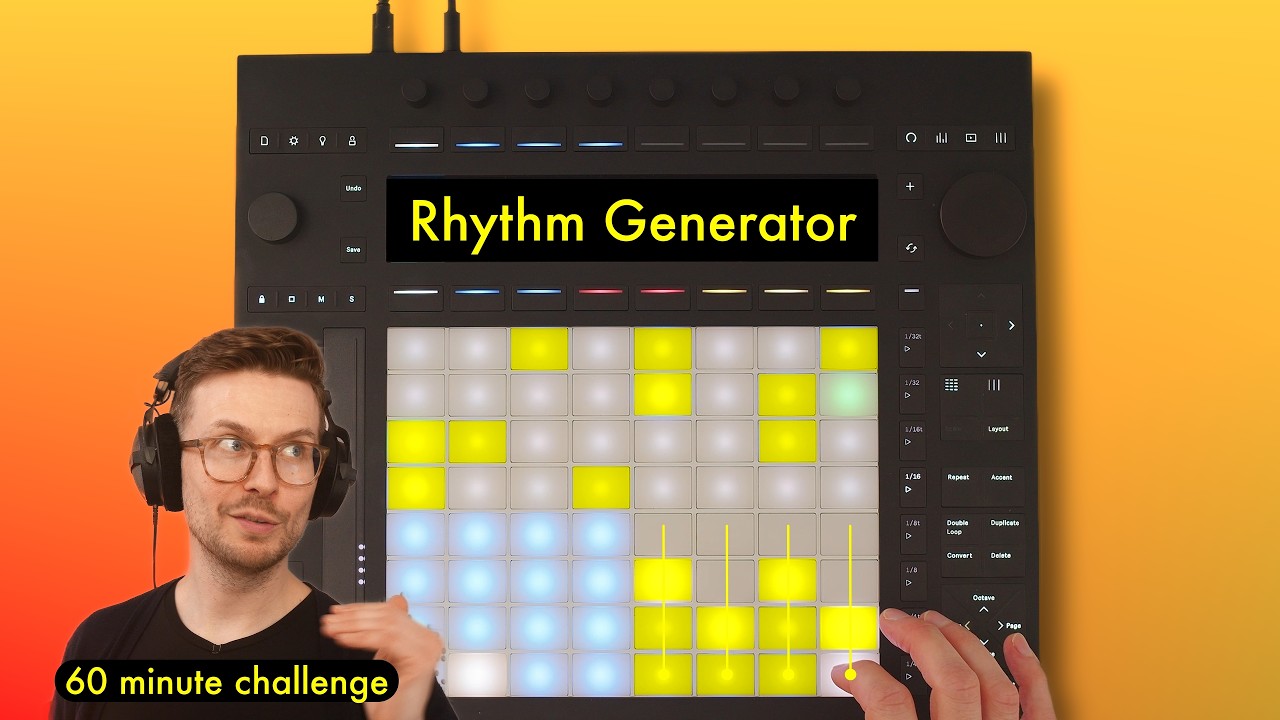 Push 3's New Rhythm Generator: A Creative Challenge Invitation - YouTube