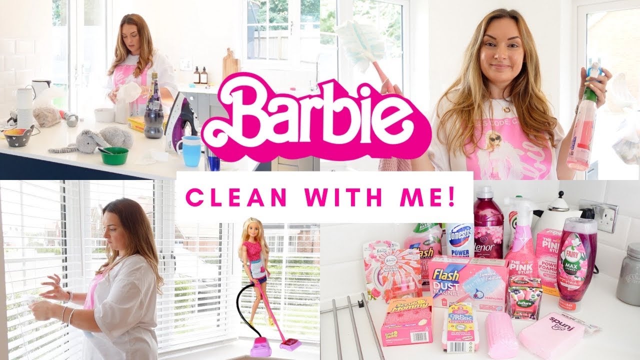 💖 BARBIE STYLE 💖 ALL DAY CLEAN WITH ME 🫧🧼 EXTREME CLEAN WITH ME ...