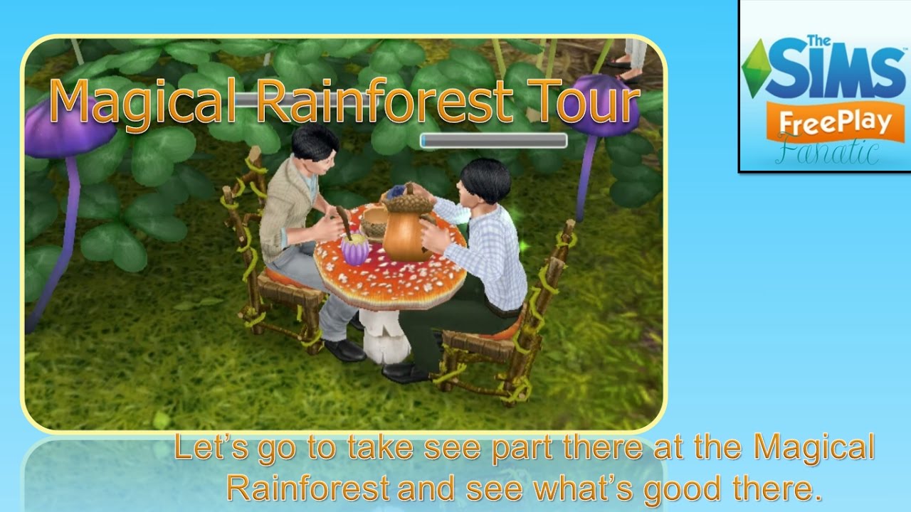 Sims FreePlay - Magical Rainforest Tour (all completed) - YouTube
