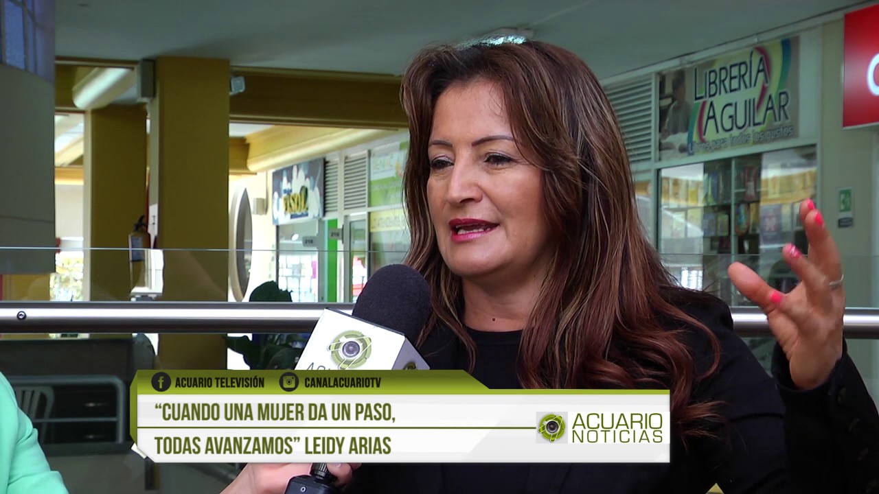 “Cuando una mujer da un paso, todas avanzamos” Leidy Arias - YouTube