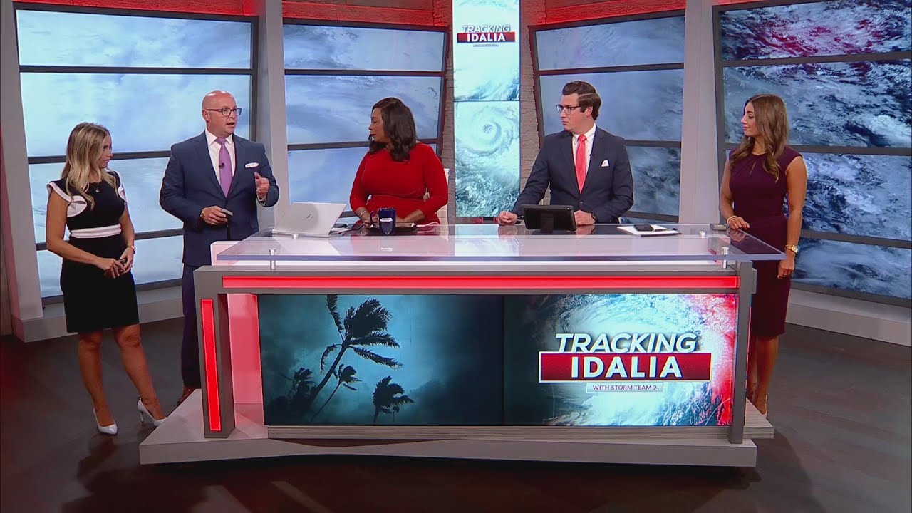 Tracking Idalia 5:12 a.m. update on News 2 Today - YouTube