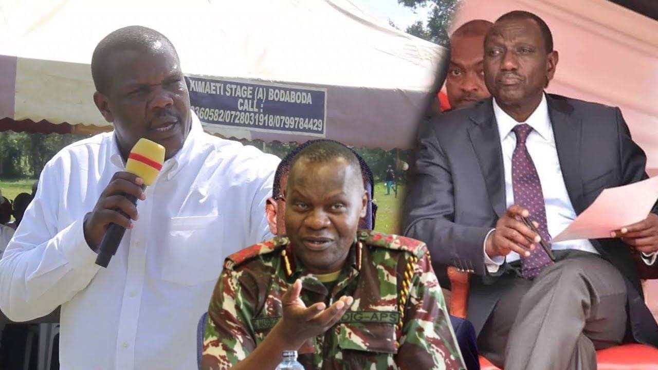 MASENGELI IS IINOCENT ,KOOME NDIO ALIUA WATU"ANGRY MP JACK WAMBOKA ...