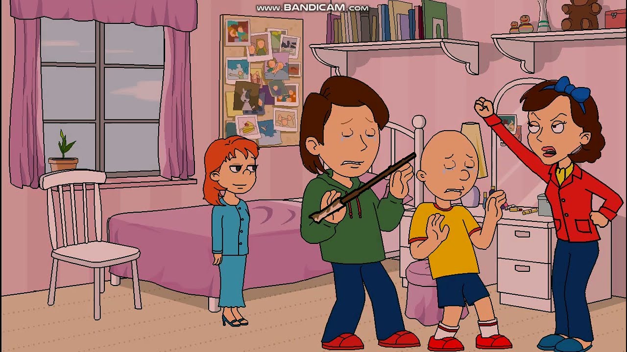 Boris and Caillou Turns Rosie into Laziness/Grounded (Request) - YouTube