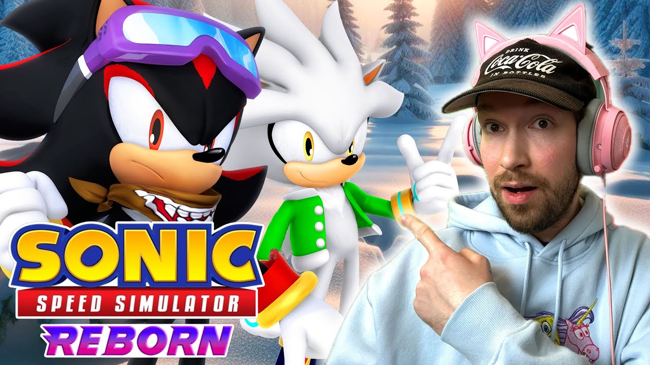 UNLOCKING HOLIDAY CHEER SILVER & WINTER SHADOW (Sonic Speed Simulator ...