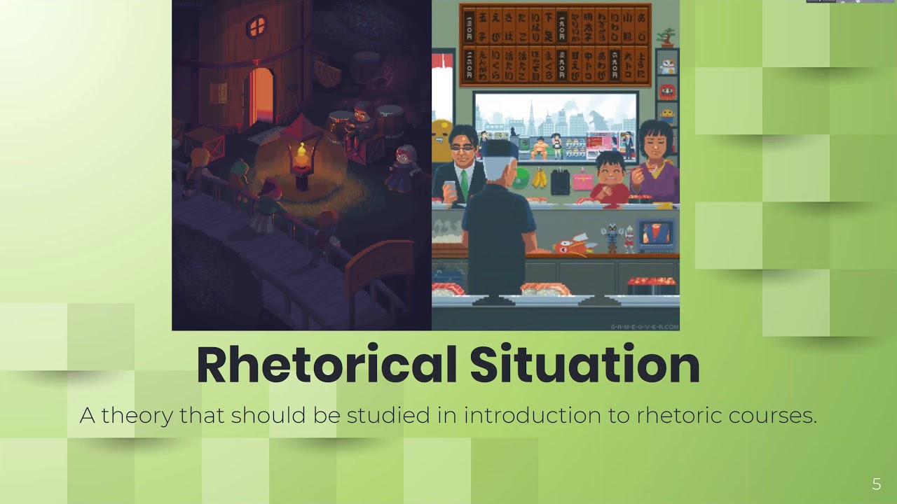 Teaching Bitzer's Rhetorical Situation Theory Through Game-Based ...