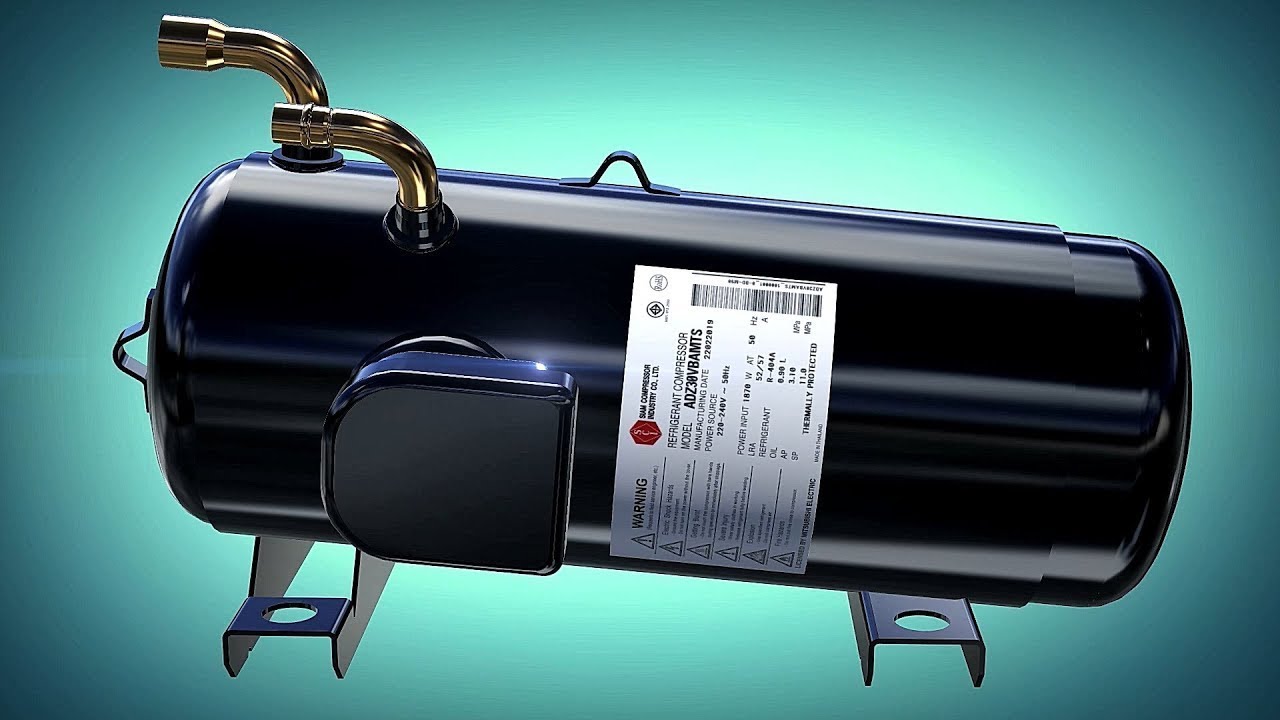 SCI ADZ Horizontal Scroll Compressor English Version - YouTube