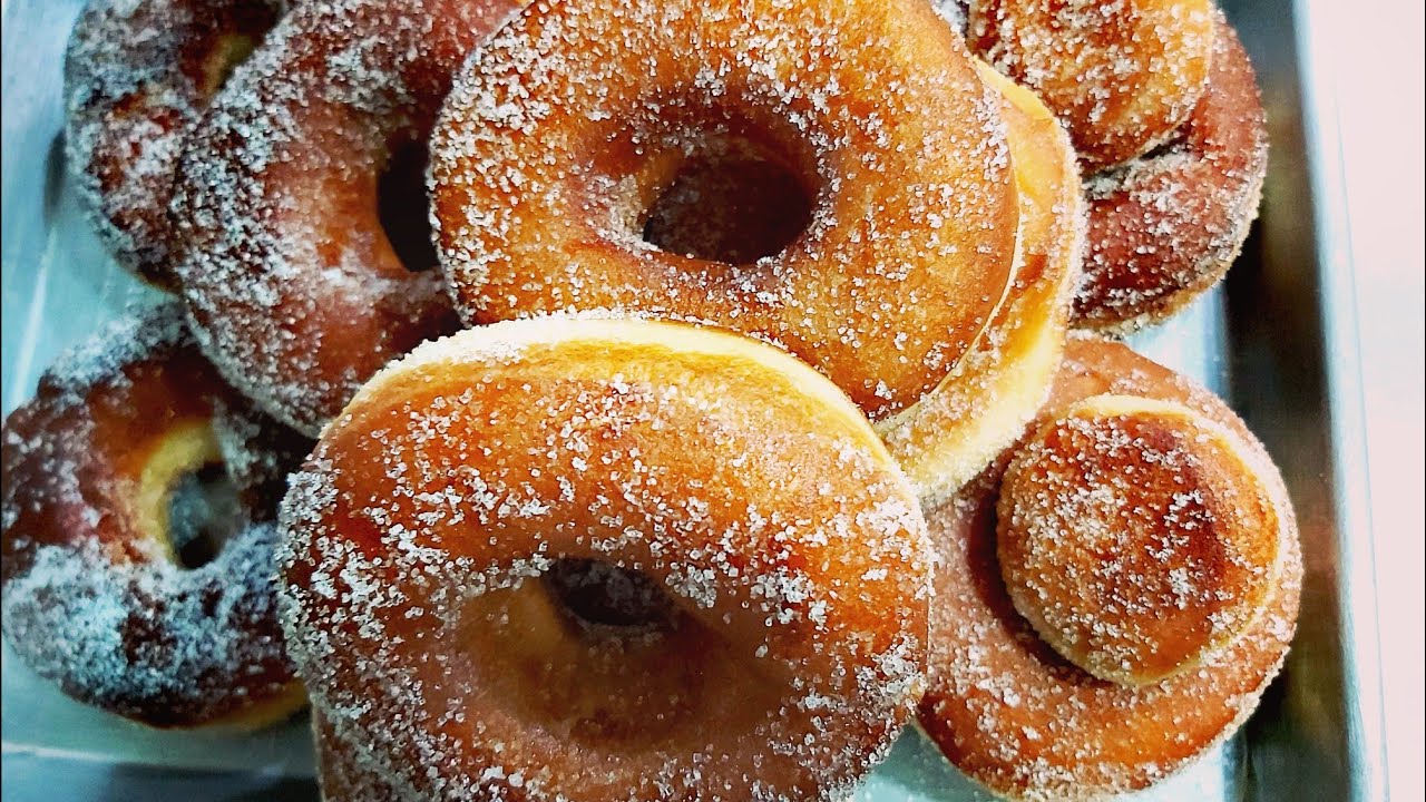 Como hacer donas de azúcar paso a paso - YouTube