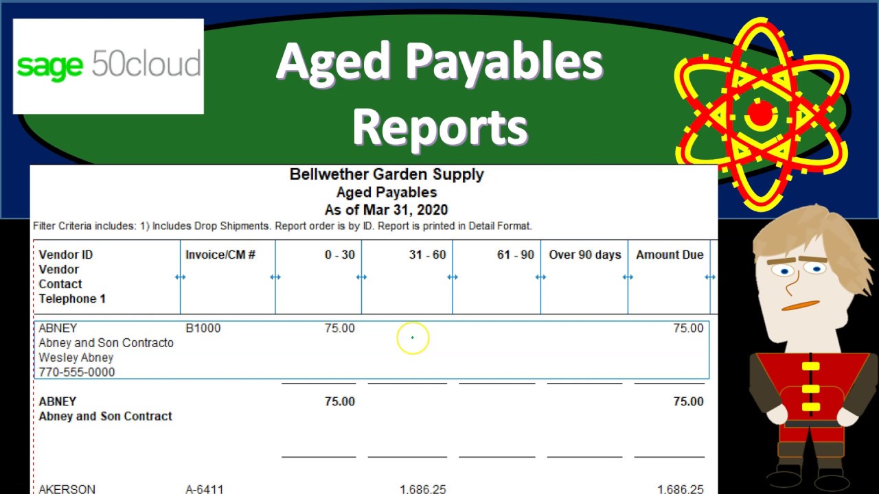 Aged Payables Reports 4 35 Sage 50cloud Accounting 2020 YouTube aged-payables-reports-4-35-sage-50cloud-accounting-2020-youtube