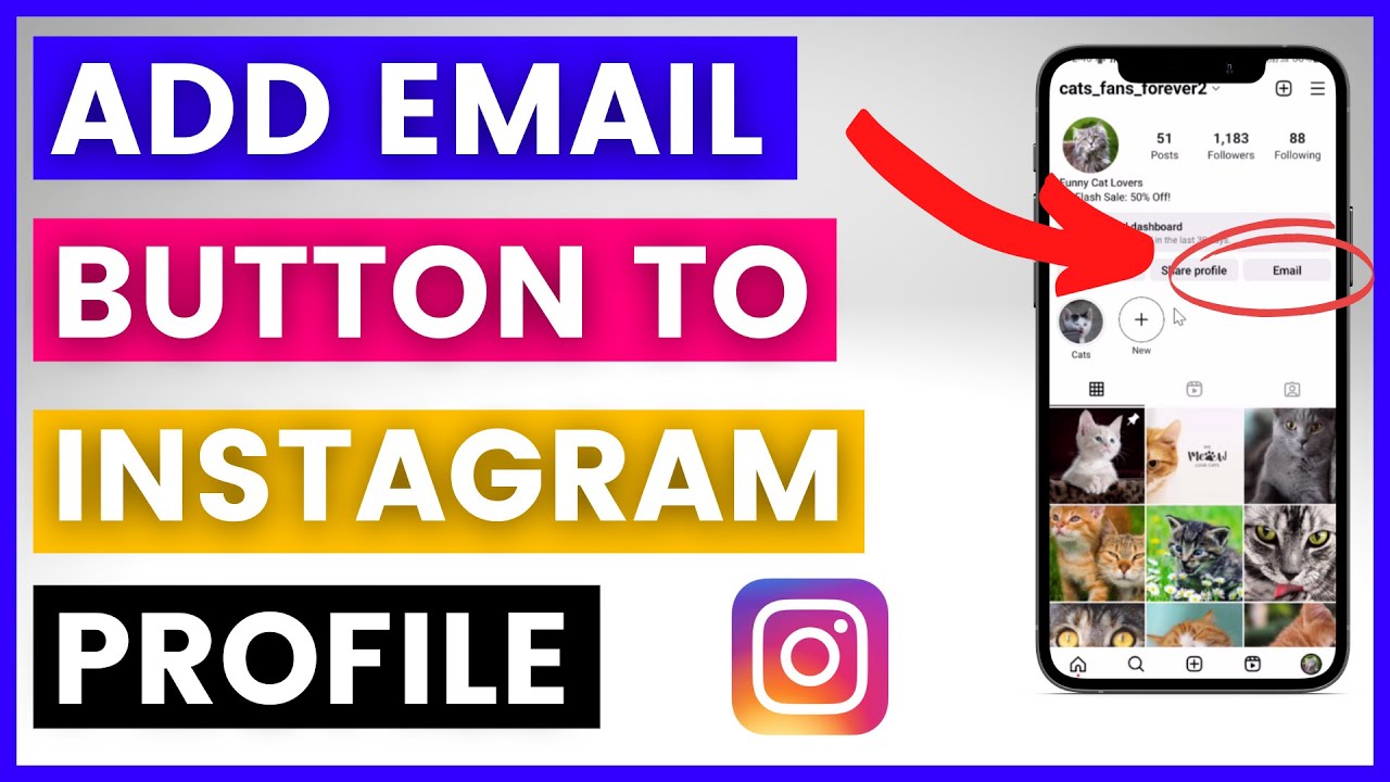 How To Add An Email Button To Instagram Profile in 2023 YouTube How To Add An Email Button To Instagram Profile in 2023 YouTube