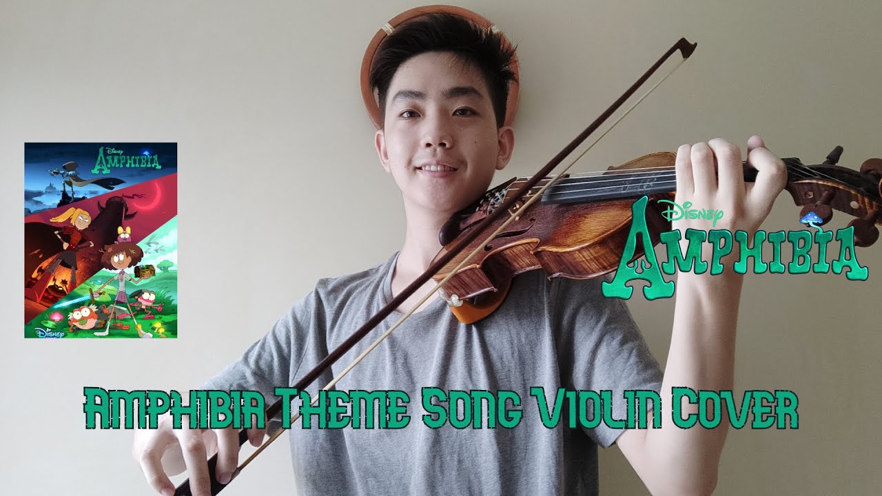 Amphibia Theme Song Violin Cover - YouTube