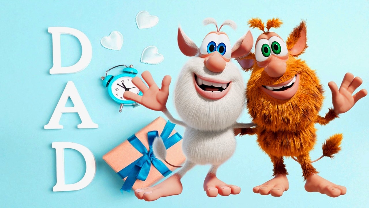 Booba - Father’s Day: Super Dad Adventures - Cartoon for kids - YouTube