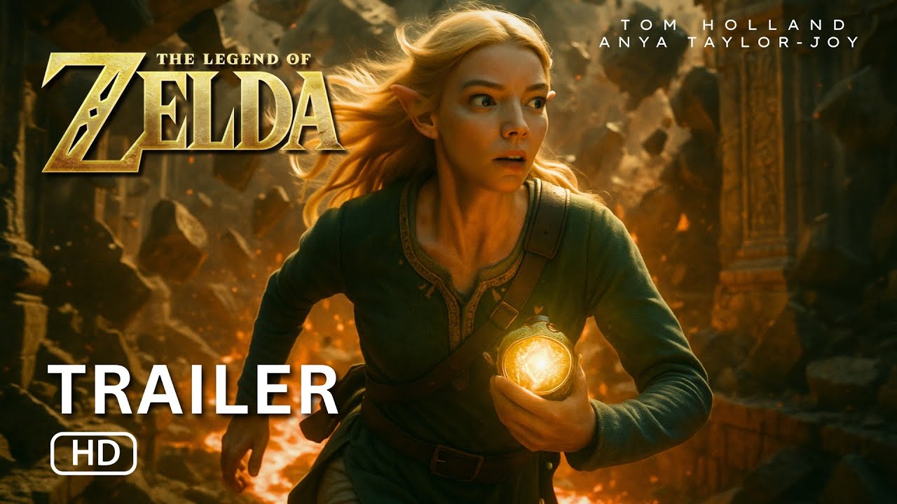 The Legend of Zelda - Teaser Trailer (2026) | Tom Holland, Anya Taylor ...