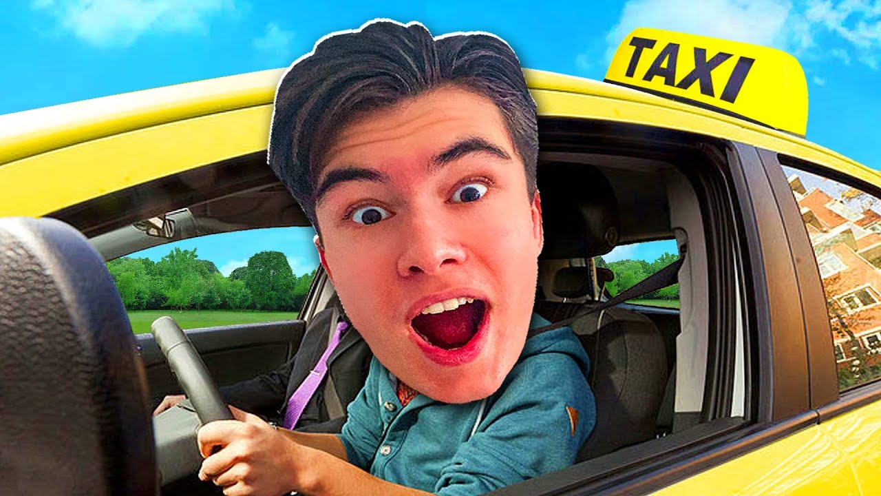 Ik werd Taxichauffeur voor 1 dag !! - YouTube
