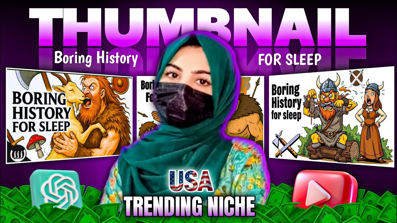How To Edit Thumbnails Like SLEEPLESS HISTORIAN | Boring History For ...