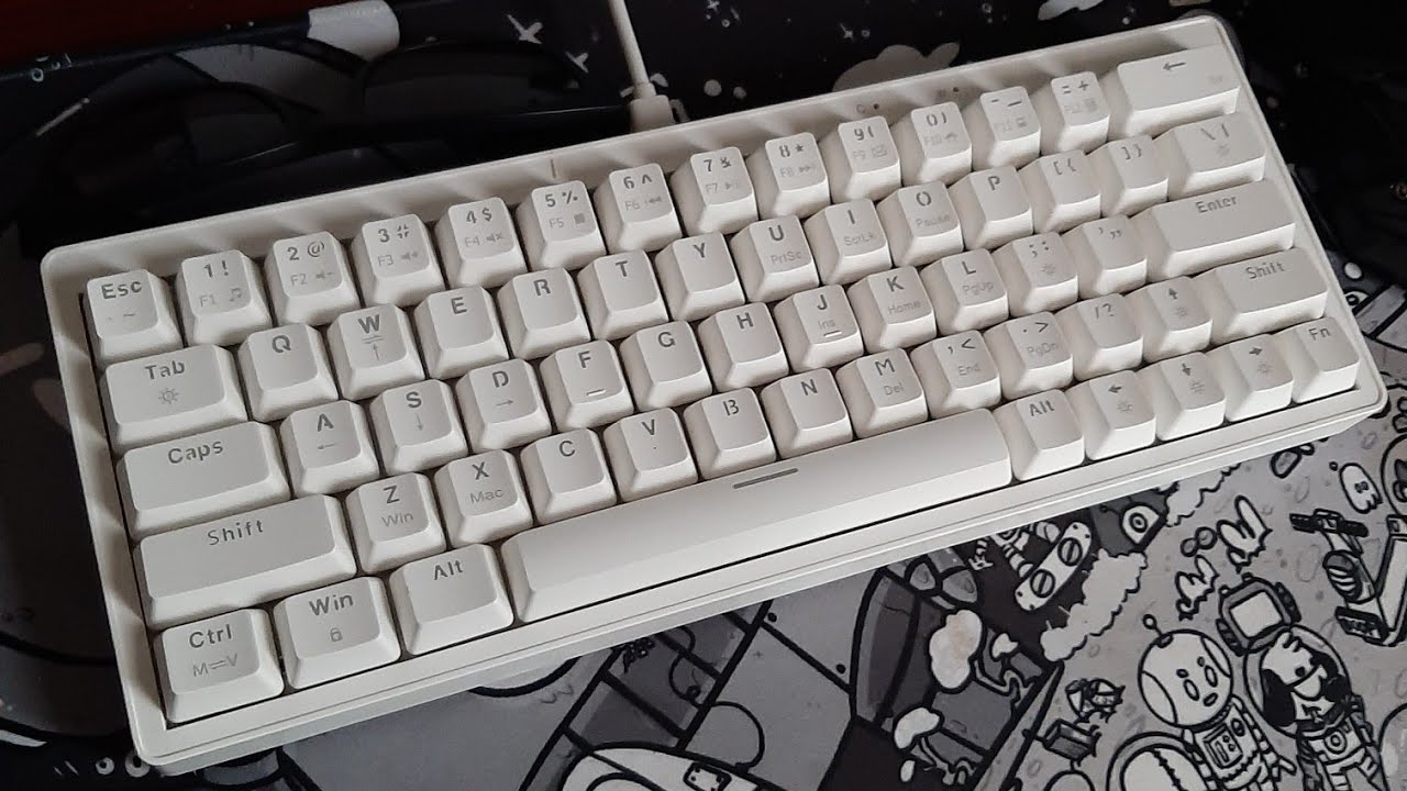 Zifriend Za63 Mechanical Keyboard - Review - YouTube