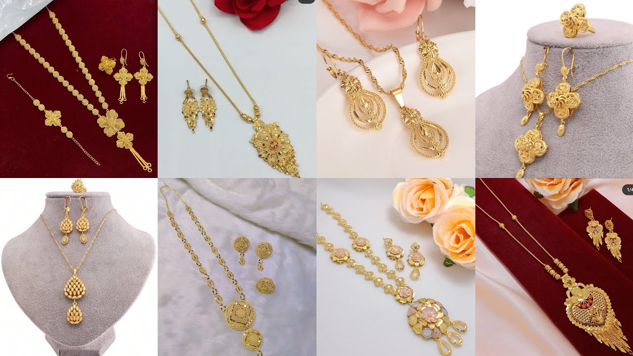 "Top Latest Gold Haram / gold chain pandal Designs 2025" Unique ...