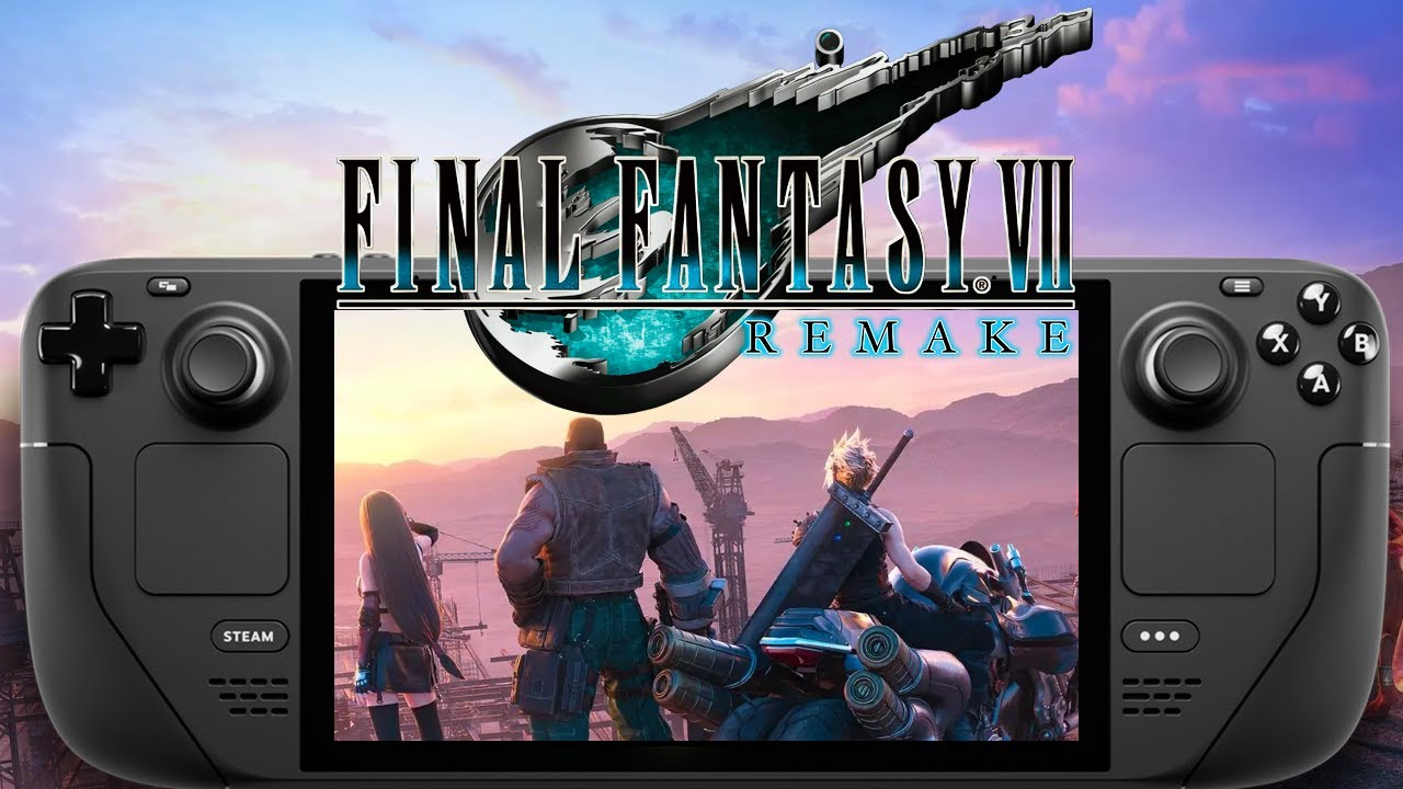 Final Fantasy VII Remake Intergrade Steam Deck LCD Performance - YouTube