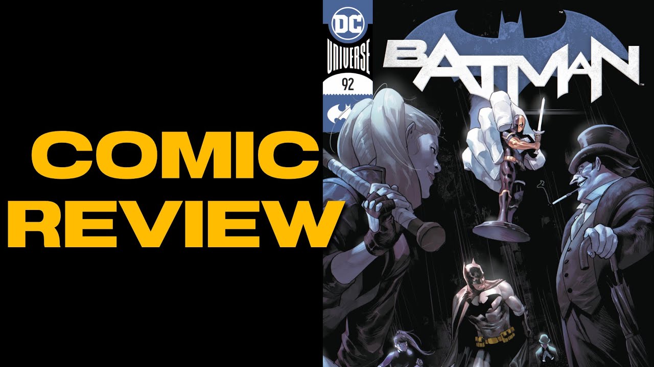 Comic Review | Batman #92 - YouTube