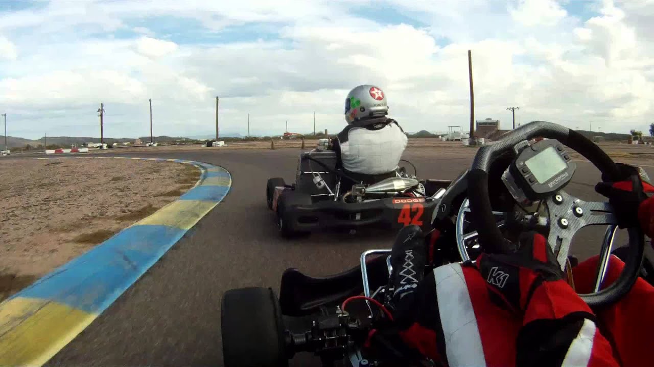 Shifter Kart Test - PKRA Full Track CW - Jan 11, 2015 - Driver: Manuel ...