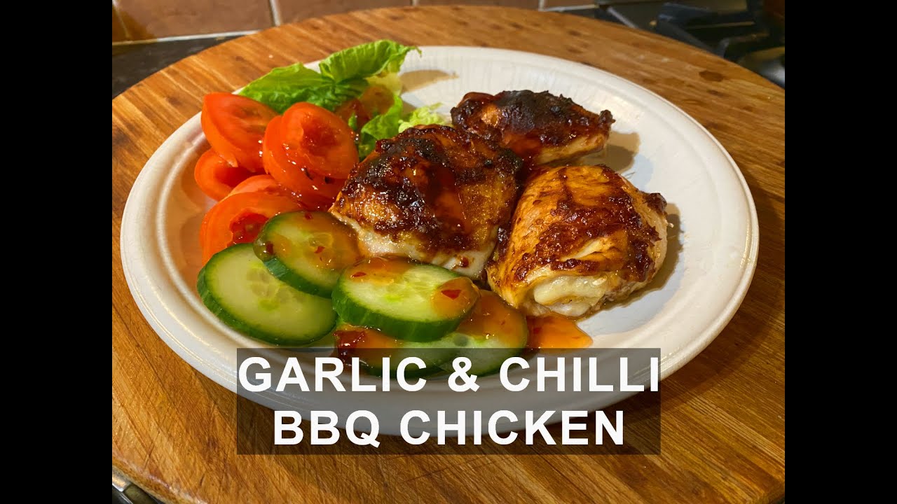 Garlic & Chilli BBQ Chicken | Healthy, diet friendly recipe - YouTube