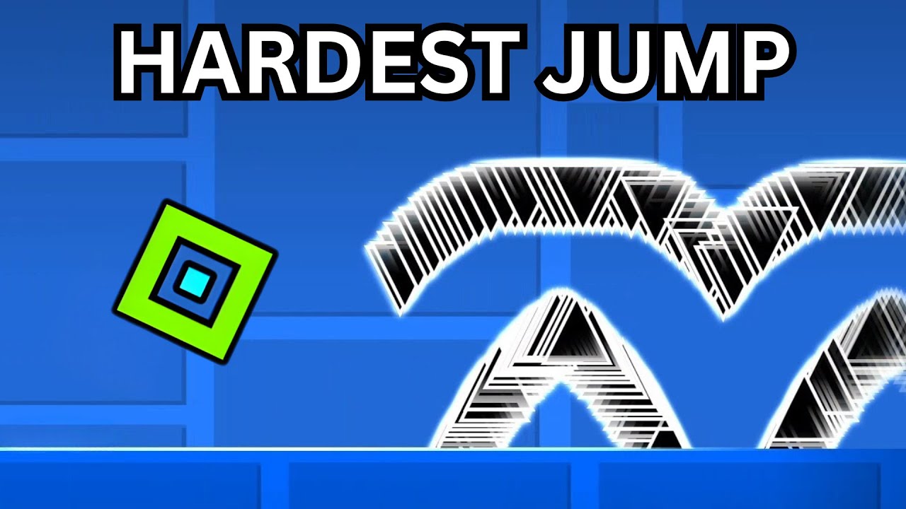 I COMPLETED The HARDEST JUMPS IN Geometry Dash - YouTube