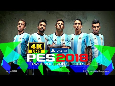 PES 2018 PS3 4k