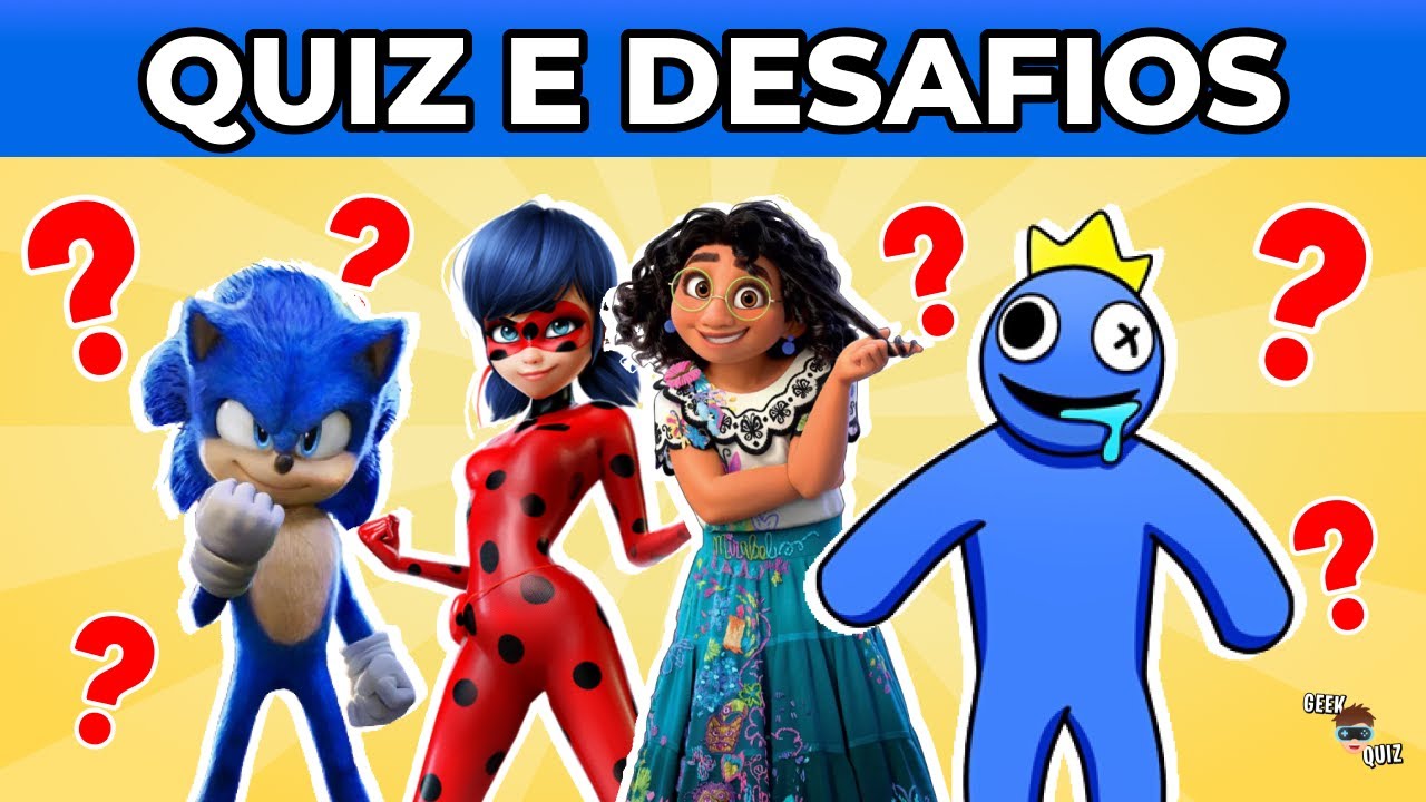 QUIZ e DESAFIOS INCRÍVEIS para Testar sua Mente | Geek Quiz - YouTube