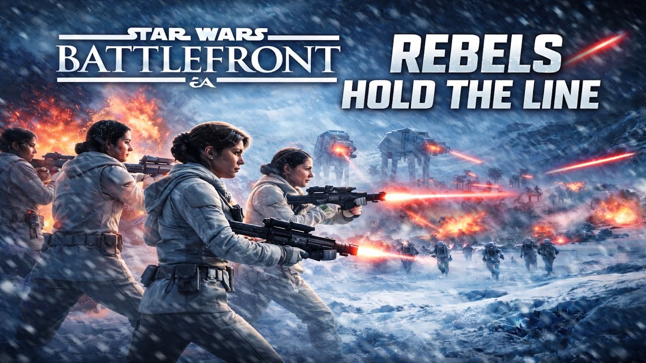 Star Wars: Battlefront - Battles, Hoth -Rebel Alliance-3rd Person ...