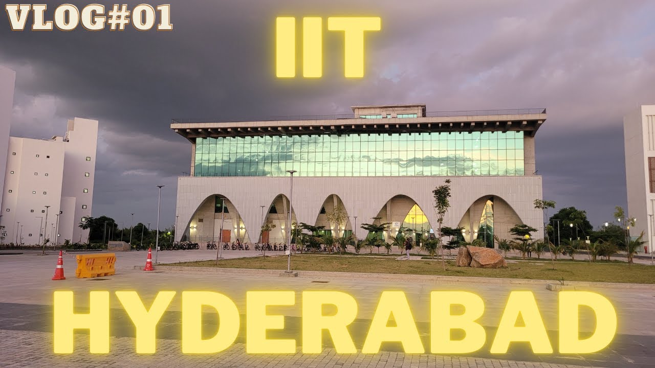 [Vlog#01] IIT Hyderabad || IIT Hyderabad Library Tour - YouTube
