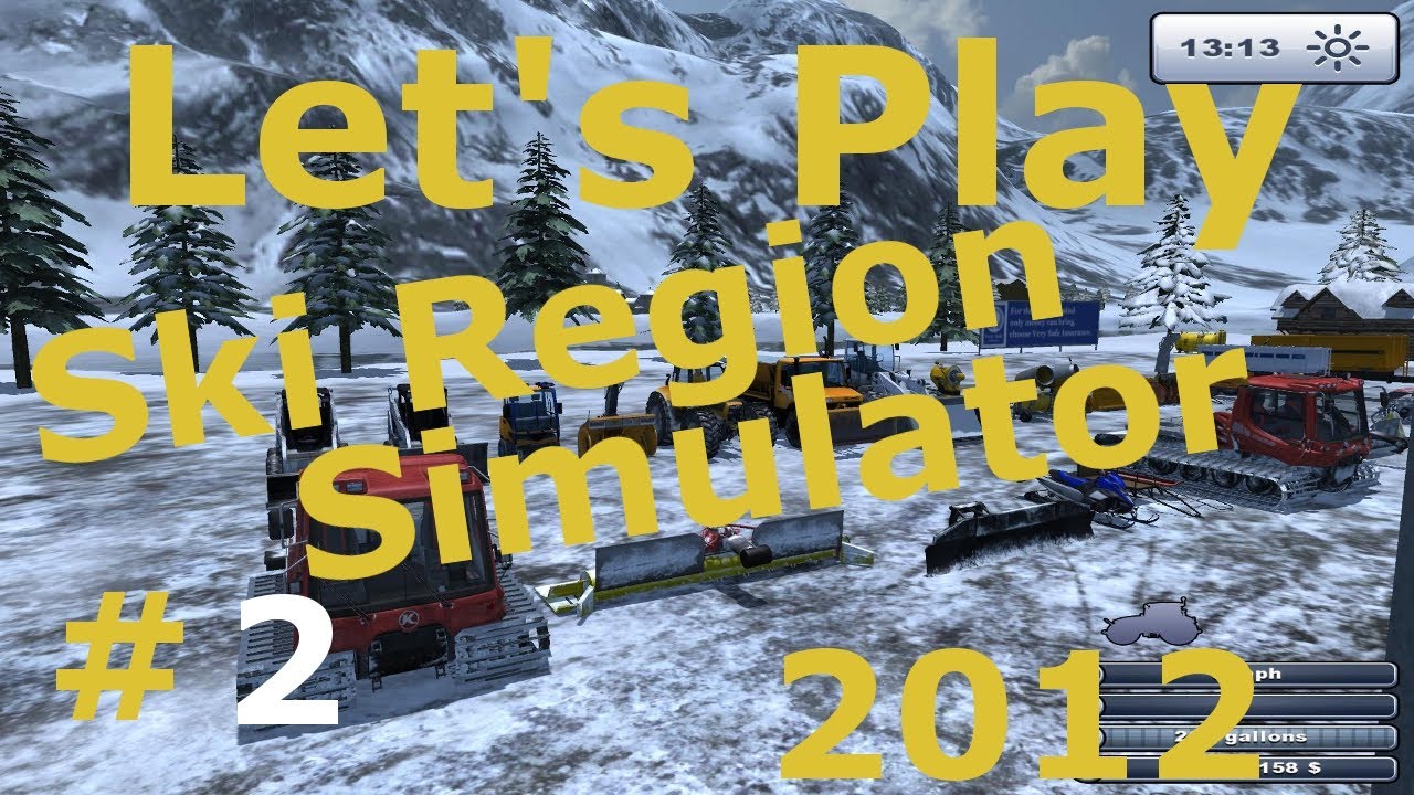 Let's Play #2 Ski Region Simulator - YouTube