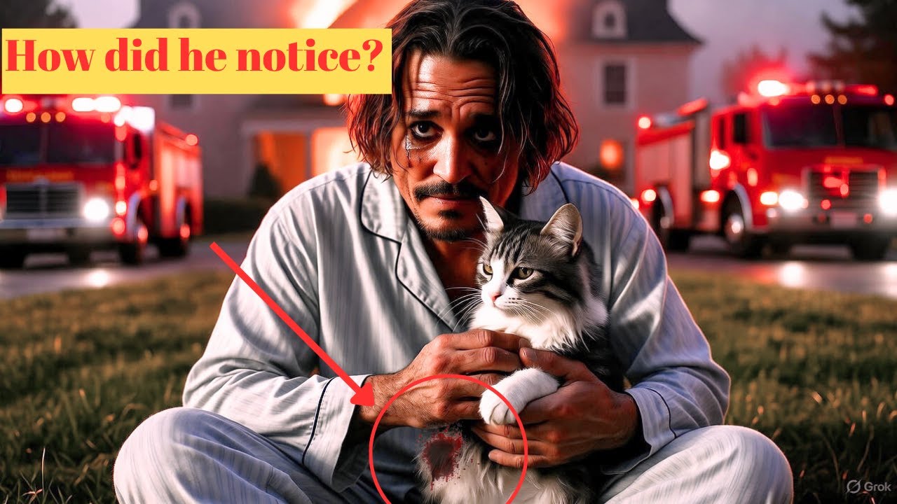 "Johnny Depp Had 47 Seconds to Live—What This Cat Did Changed ...