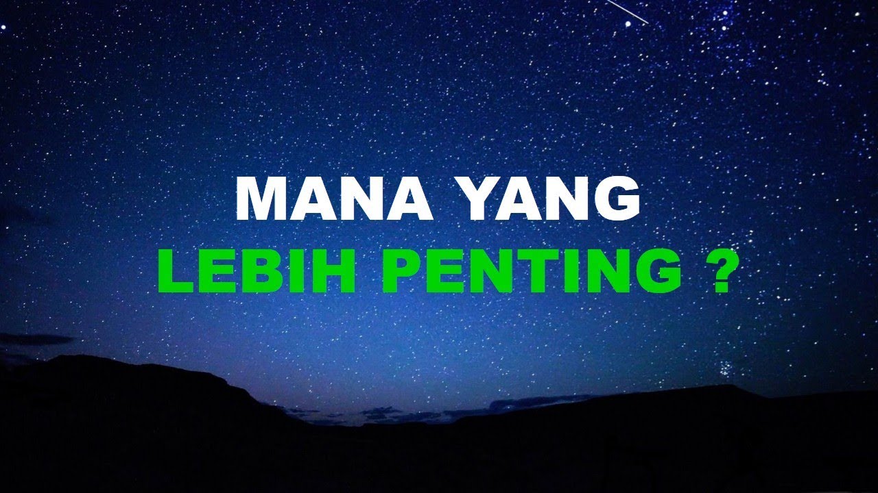 Mana yang Lebih Penting??? I Kang Zain I Jlebb Inti Karakter - YouTube