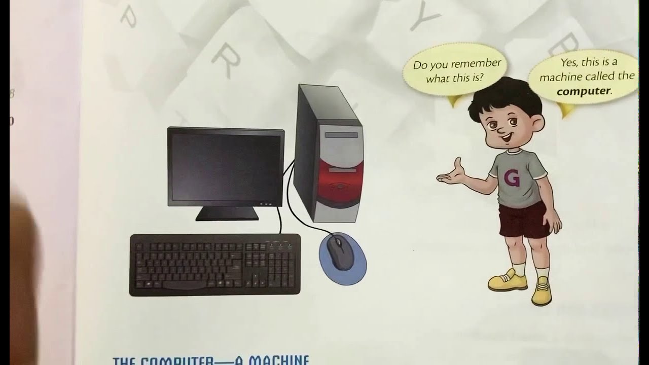 Class 2 |A Smart Machine| More About Computer| Types of Computer| Parts ...