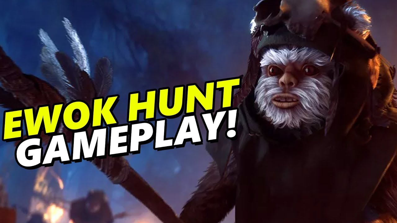 EWOK HUNT GAMEPLAY! - STAR WARS BATTLEFRONT 2 - YouTube