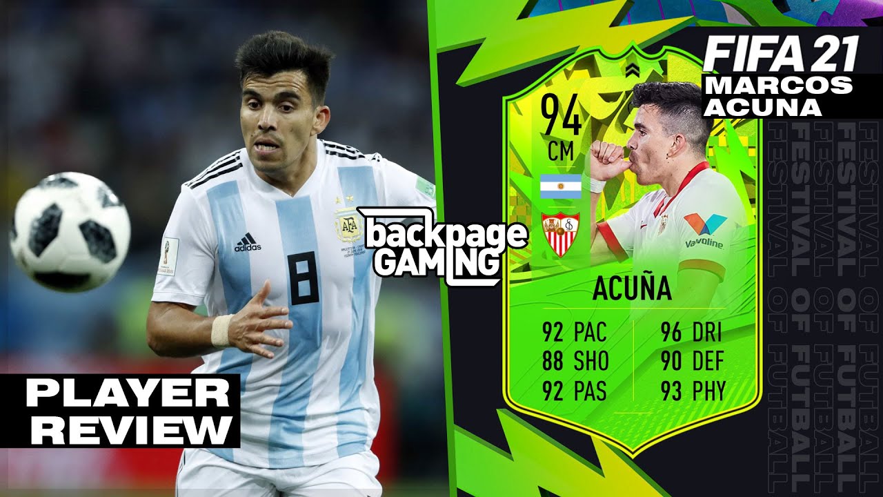 ACUNA THE MIDFIELD GENERAL 🇦🇷 | 94 PATH TO GLORY ACUNA PLAYER REVIEW ...