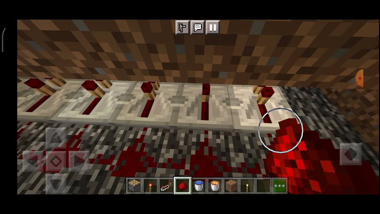 how to make a regenerating wall in Minecraft - YouTube