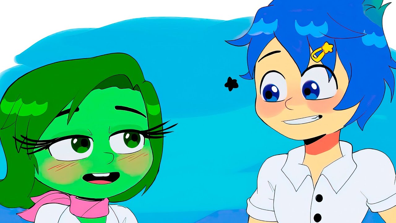 School Emotions 💙💚 Disgust X Joy Inside Out 2 Comic Dub Youtube