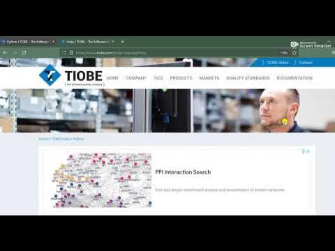 The TIOBE programming community index is a measure of popularity of ...