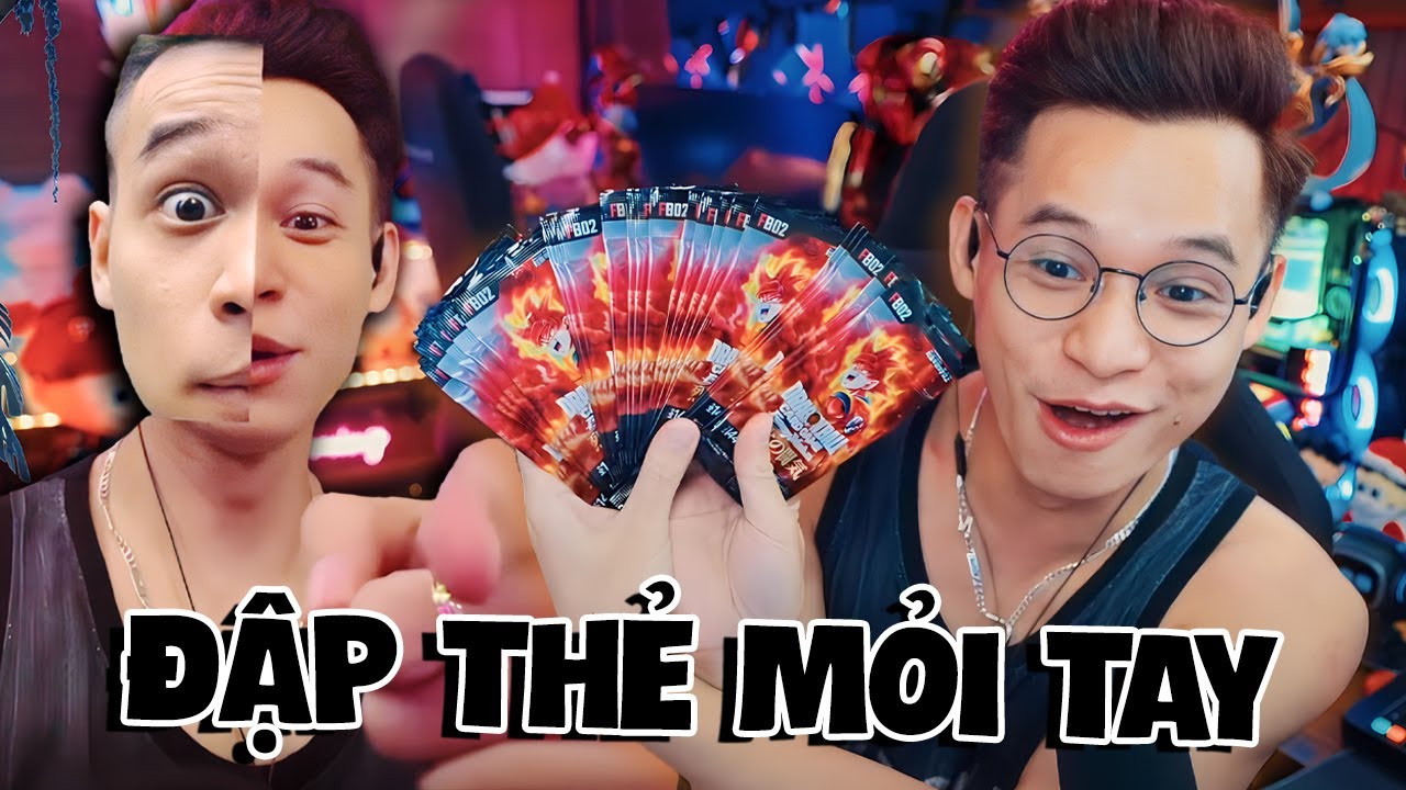 (Restream) Độ Mixi thử vận may gacha thẻ bài Dragon Ball và tìm ra ...