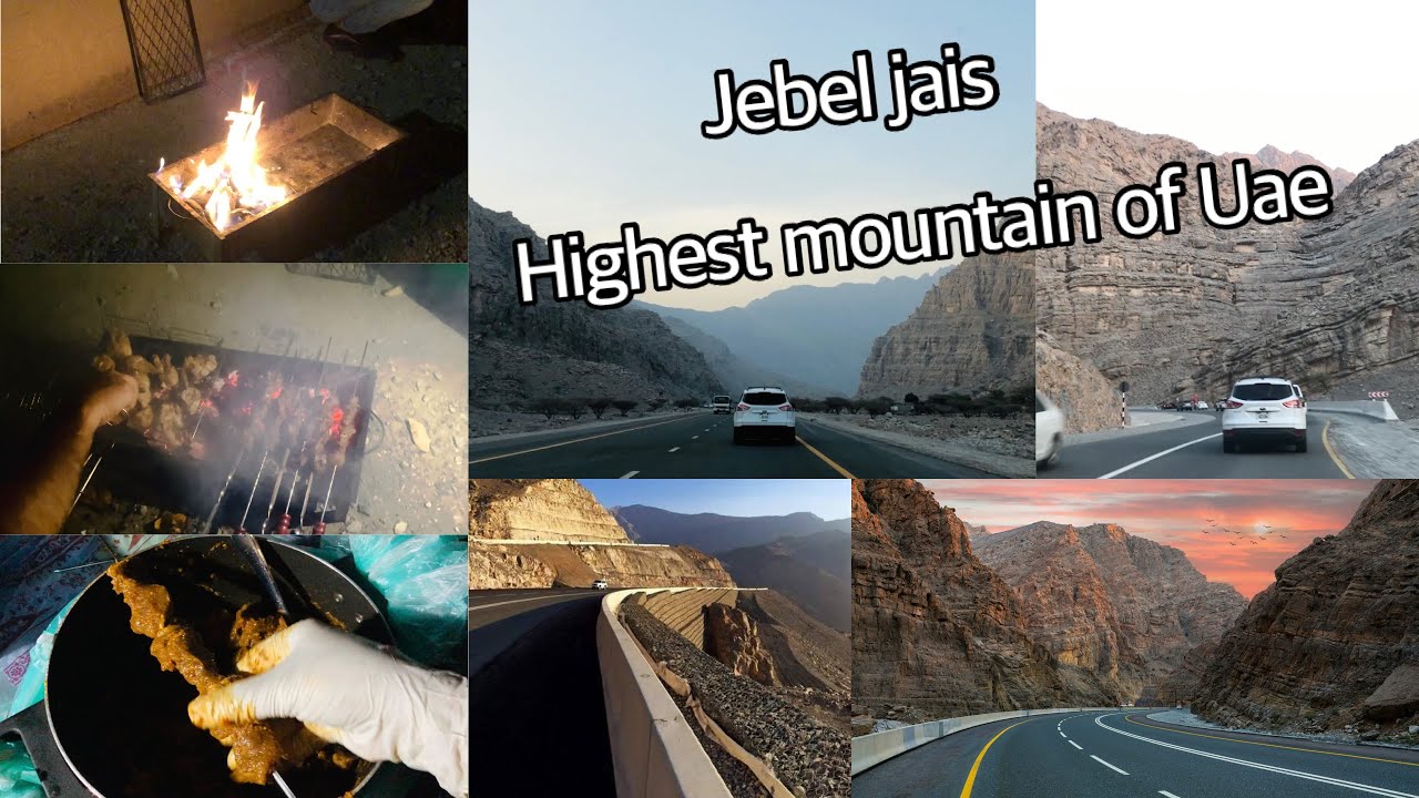 Jabel Jais | RAK mountains| overnight BBq | Highest mountain of UAE ...